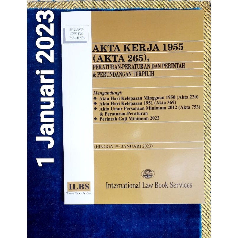 Akta Kerja 1955 (akta 265) | Shopee Malaysia