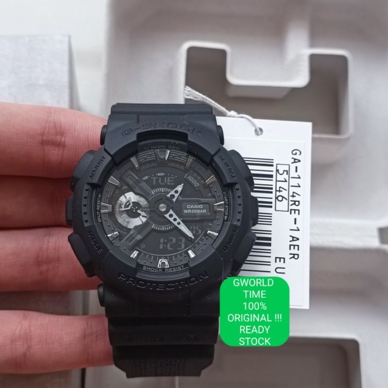 G-SHOCK 40th Anniversary REMASTER BLACK GA-114RE-1A/GA-114RE-1AER/GA-114RE/GA114RE | Shopee Malaysia
