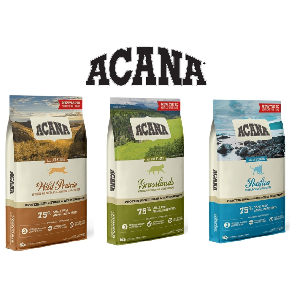 ACANA Cat food - Wild Prairie/ Grasslands/ Pacifica for All Life Stages 1.8KG | Shopee Malaysia