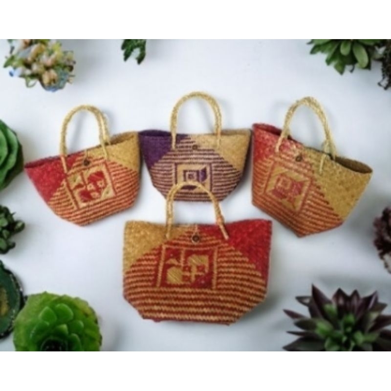 MENGKUANG HAND BAG VARIETY OF COLORS DESIGN/BEG TANGAN ANYAMAN ...