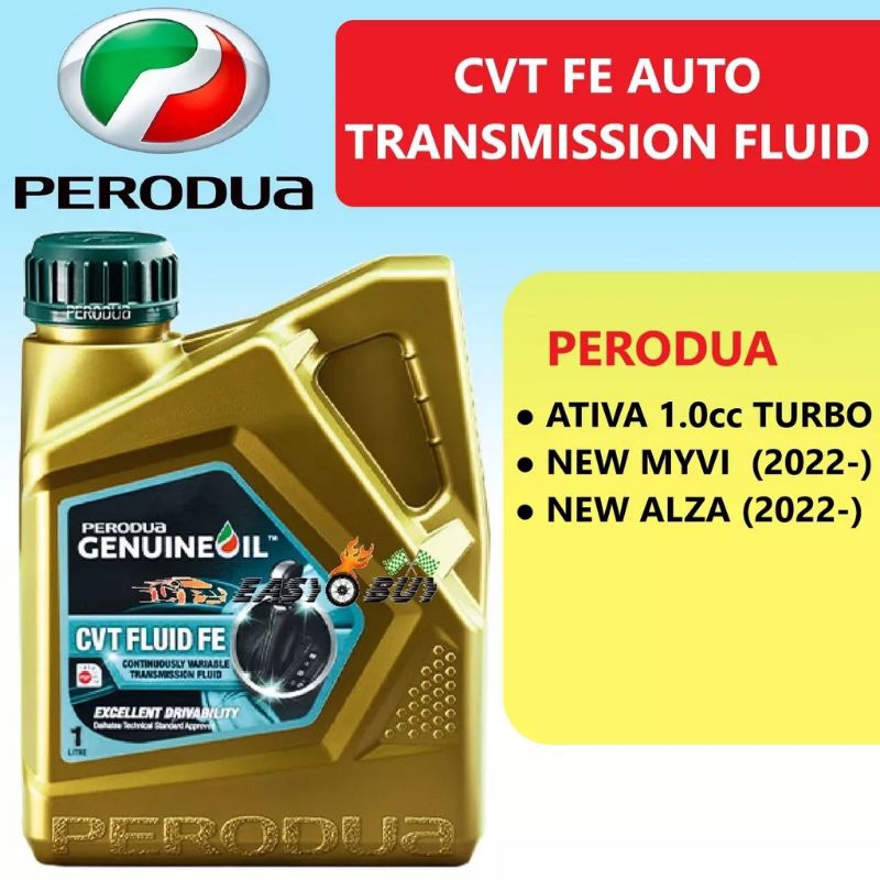 (100% Original) Perodua Auto Transmission Oil ATF CVT FE Fluid 1L ...