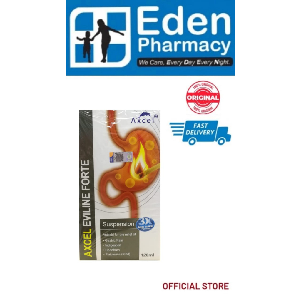 Axcel Eviline Forte Suspension, MMT syrup ( 120ml ) | Shopee Malaysia