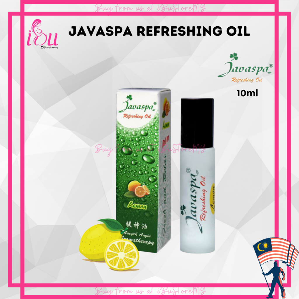 Javaspa 10ml Refreshing Oil Lemon Minyak Angin Indonesia Aromatherapy ...