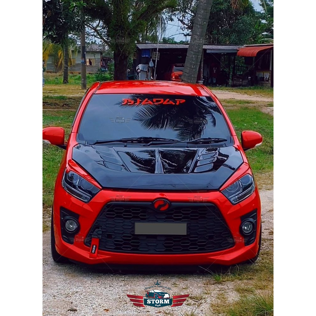 **PERODUA AXIA 2014 - 2022 ( MUGEN RR ) FRONT BONET WITH 2K COLOR PAINT ...