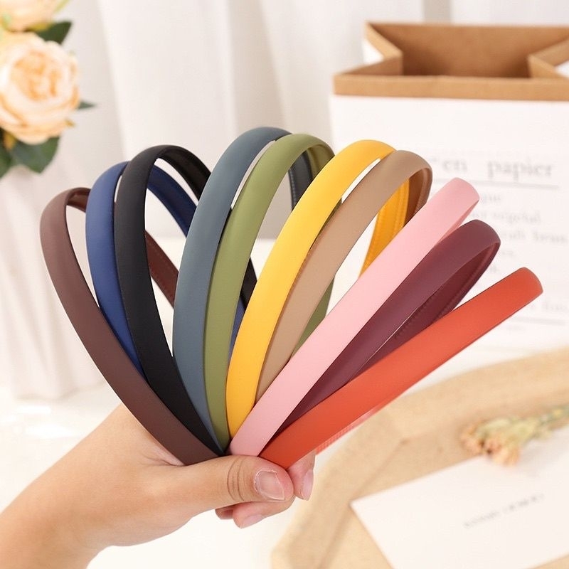 🔥 Ready stock 🔥Matte color simple hair hand head band cekak rambut ...