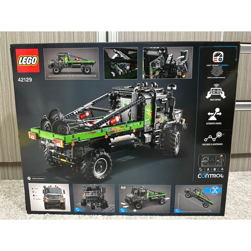 LEGO TECHNIC 42129 4x4 MERCEDES-BENZ ZETROS TRIAL TRUCK | Shopee Malaysia