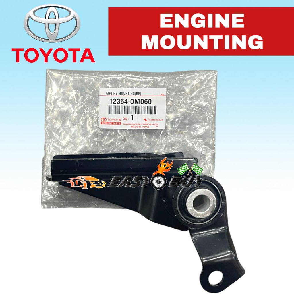 ( 100% ORIGINAL JAPAN ) TOYOTA VIOS NCP93 2007- AUTO ENGINE MOUNTING ...
