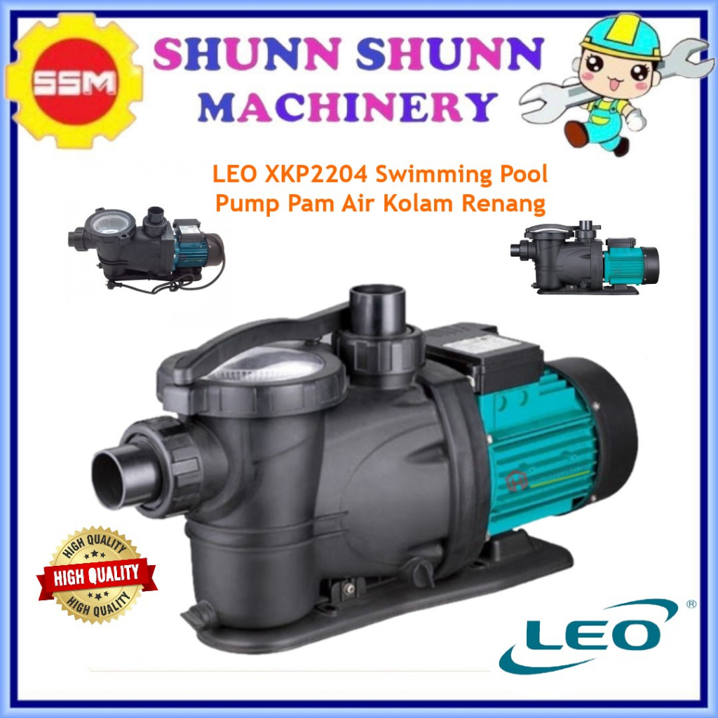 LEO XKP2204 Swimming Pool Pump Pam Air Kolam Renang | Shopee Malaysia