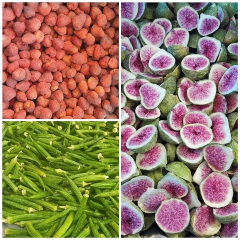 (Ready stock)Healthy okra ladies finger Kerepek bendi rangup sihat ...