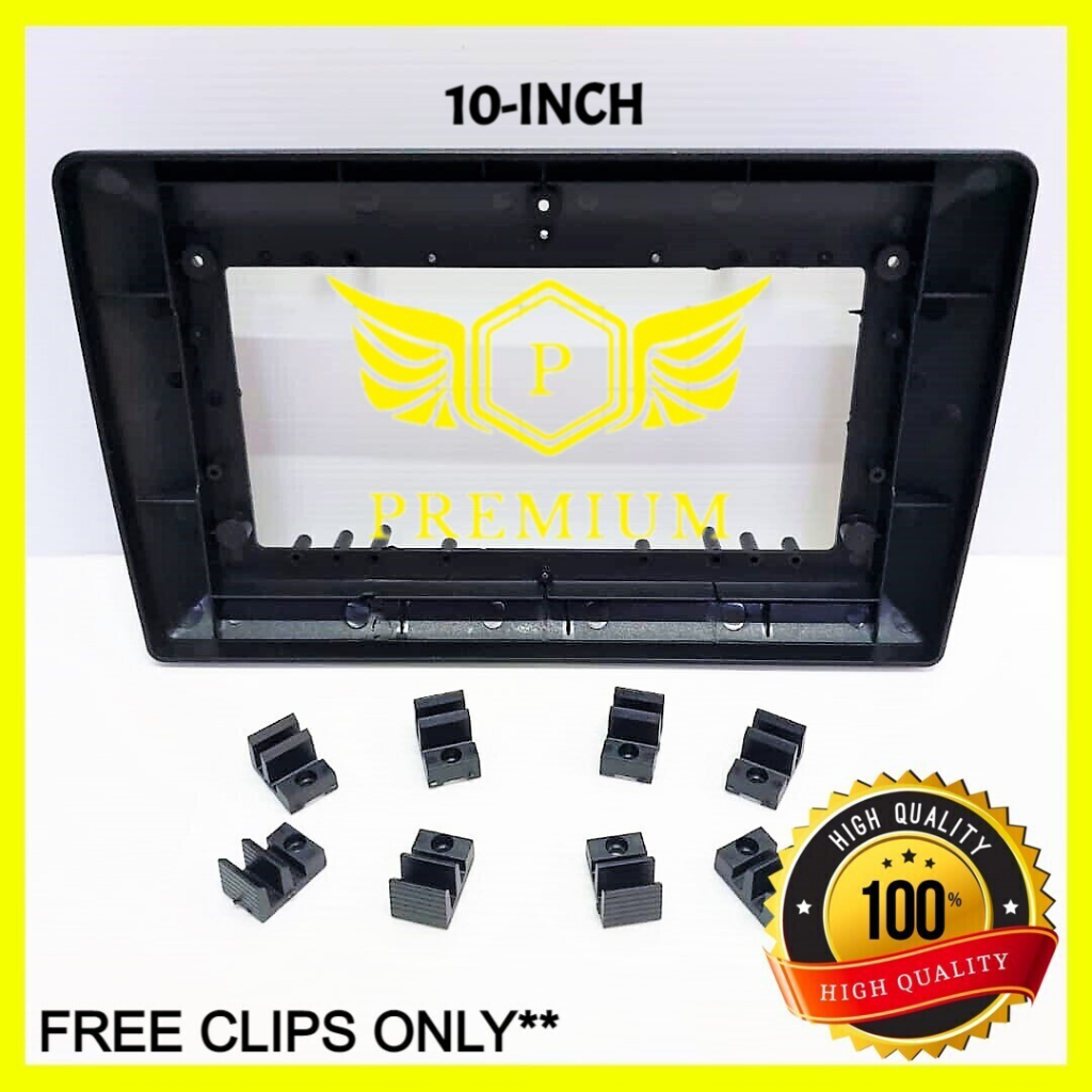 10-INCH UNIVERSAL FLAT CAR ANDROID CASING (FREE CLIPS+6PCS SCREWS) 10 ...
