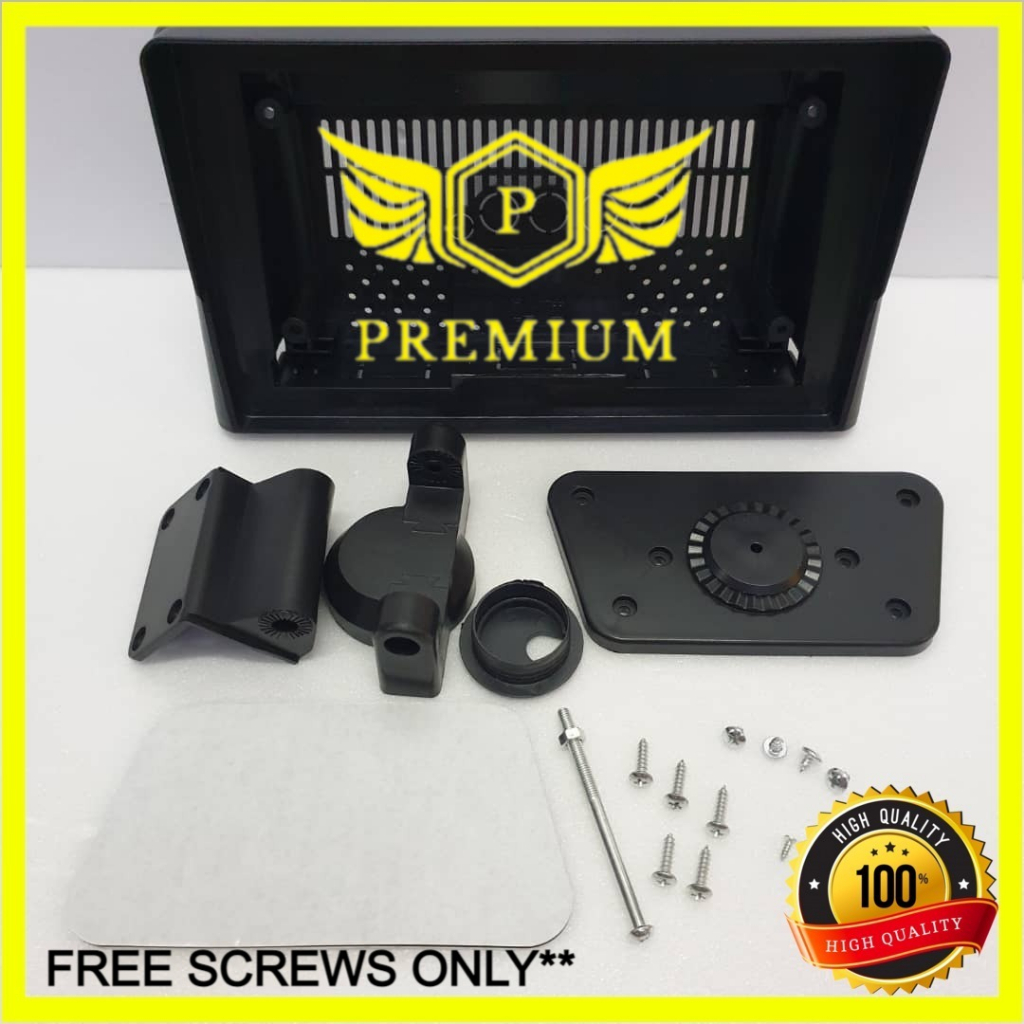 UNIVERSAL 10 INCH CAR ANDROID PLAYER DASHBOARD STAND CASING (FREE 6PCS ...
