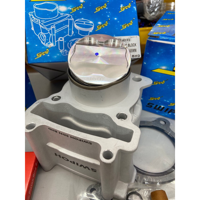 SWIPOH CERAMIC BLOCK BLOK RACING FORGED LC LC135 Y15 Y16 NVX 57MM 62MM ...