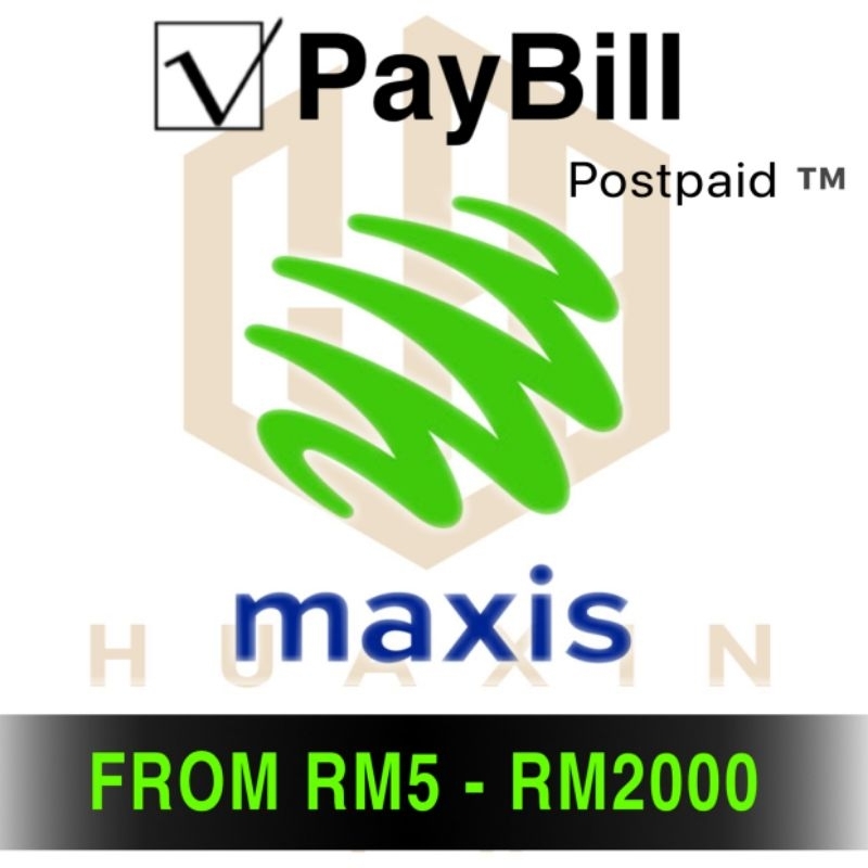 Maxis Postpaid Bill Payment (Instant Bill) | Shopee Malaysia