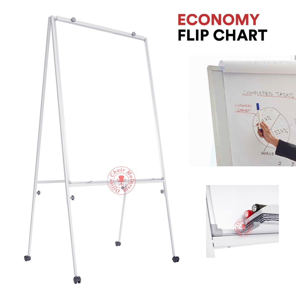Flip Chart / Magnetic Seminar Board / Discussion Whiteboard / White ...