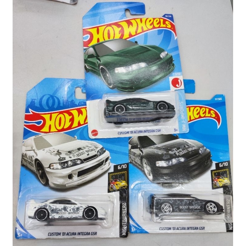 HotWheels HW Custom 01 Acura Integra GSR JDM Series Diecast Car Toys ...