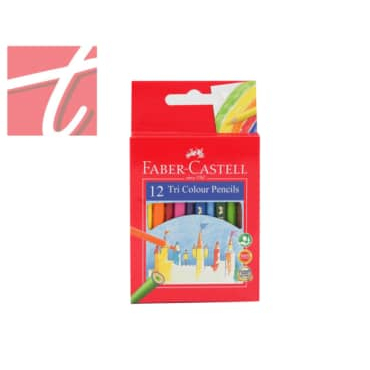 Faber Castell 1159 Tri-Grip Colour Pencil 12S/12L/24L/36L/48L | Shopee ...