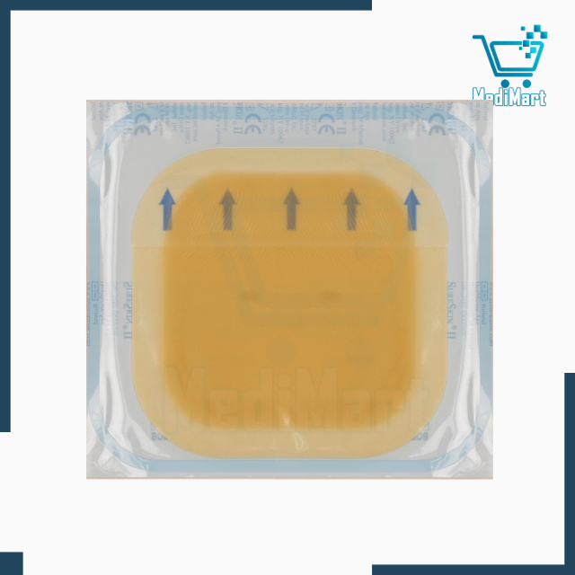 SureSkin II Hydrocolloid Dressing [BORDER] 10cm x 10cm 1 Box (10 Pieces ...