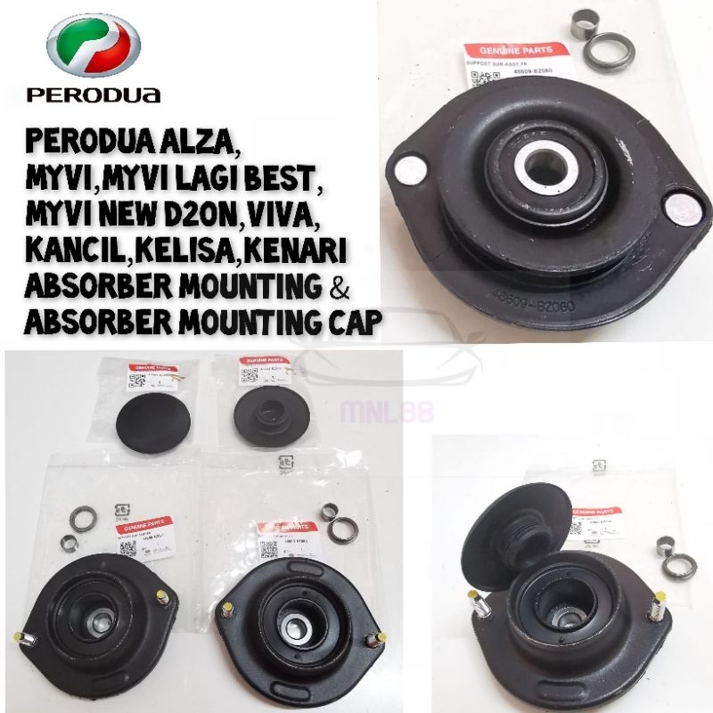 48609-BZ060 PERODUA ALZA KANCIL MYVI LG BEST FRONT ABSORBER MOUNTING ...