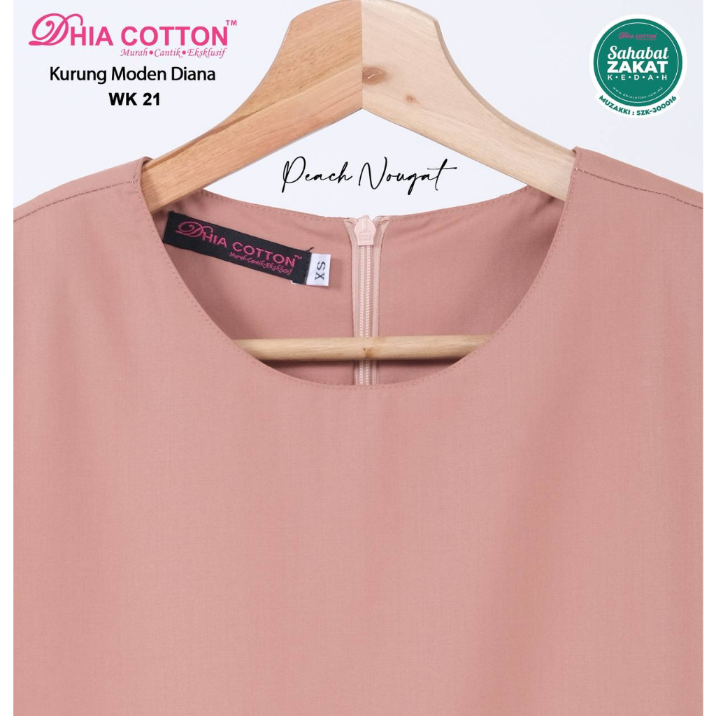 PEACH NOUGAT CODE 21 SULAM TAMPAL BAJU RAYA SEDONDON FAMILY BAJU RAYA ...