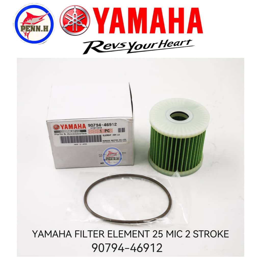 Yamaha Filter Element 25 Mic 2 Stroke P/N : 90794-46912 | Shopee Malaysia