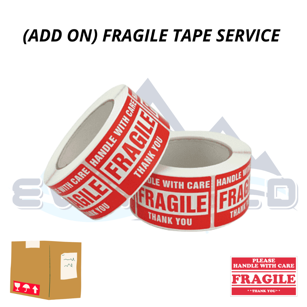 ADD ON FRAGILE TAPE ( ADD ON EXTRA FRAGILE ) | Shopee Malaysia