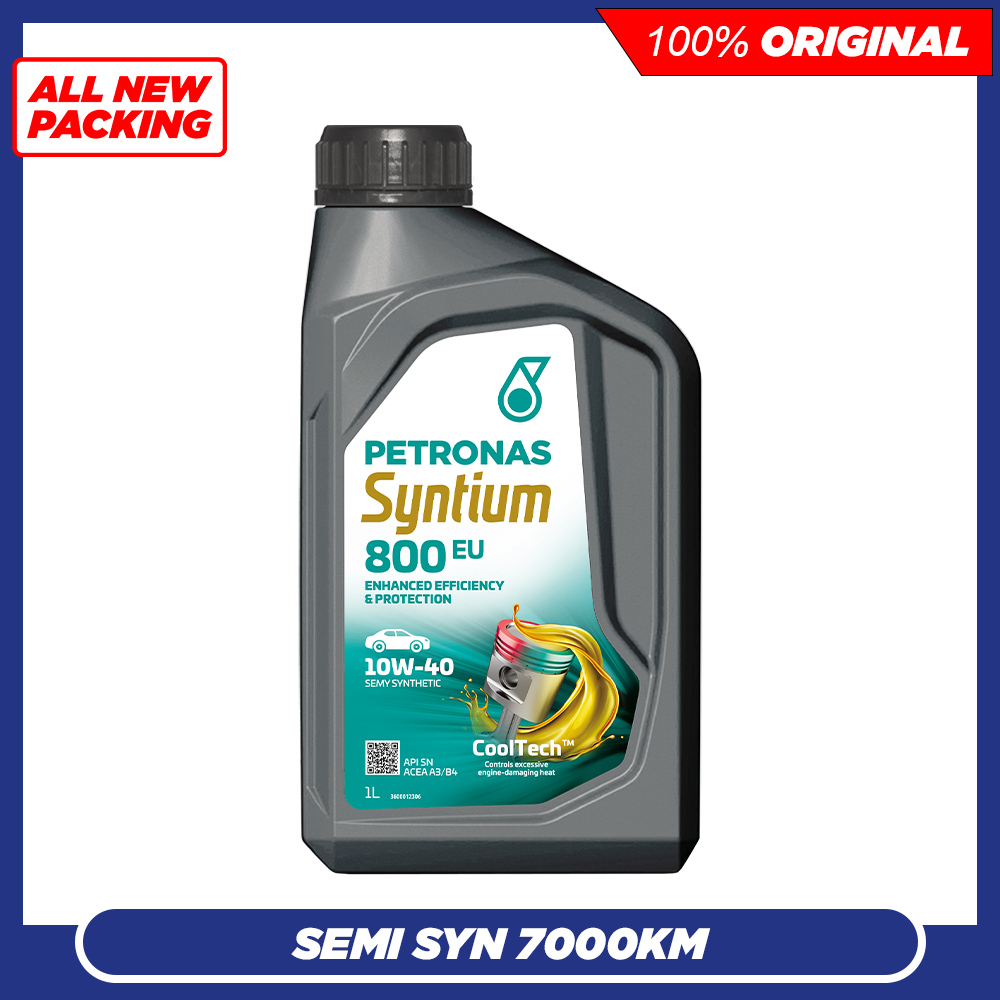 PETRONAS SYNTIUM 800 EU 10W40 SN Semi Synthetic Engine Oil (1L) | Shopee Malaysia