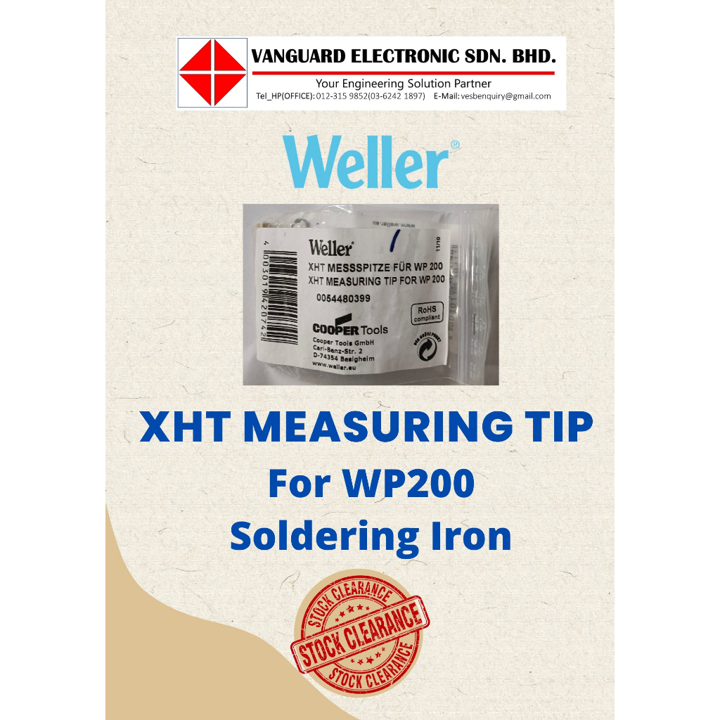 Weller Measuring Tip XHT | Shopee Malaysia