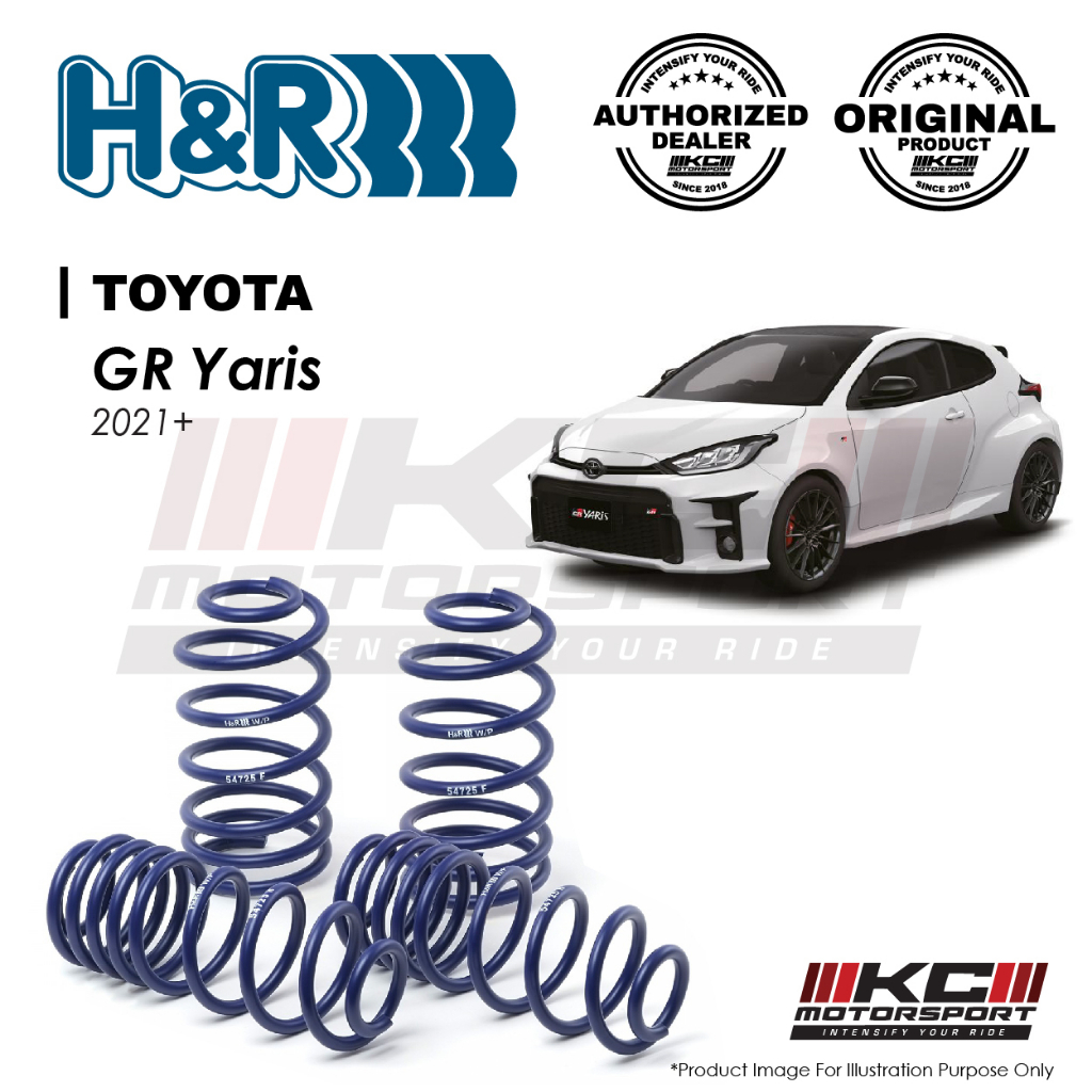 Toyota GR Yaris 2021+ - H&R Sport Spring | Shopee Malaysia