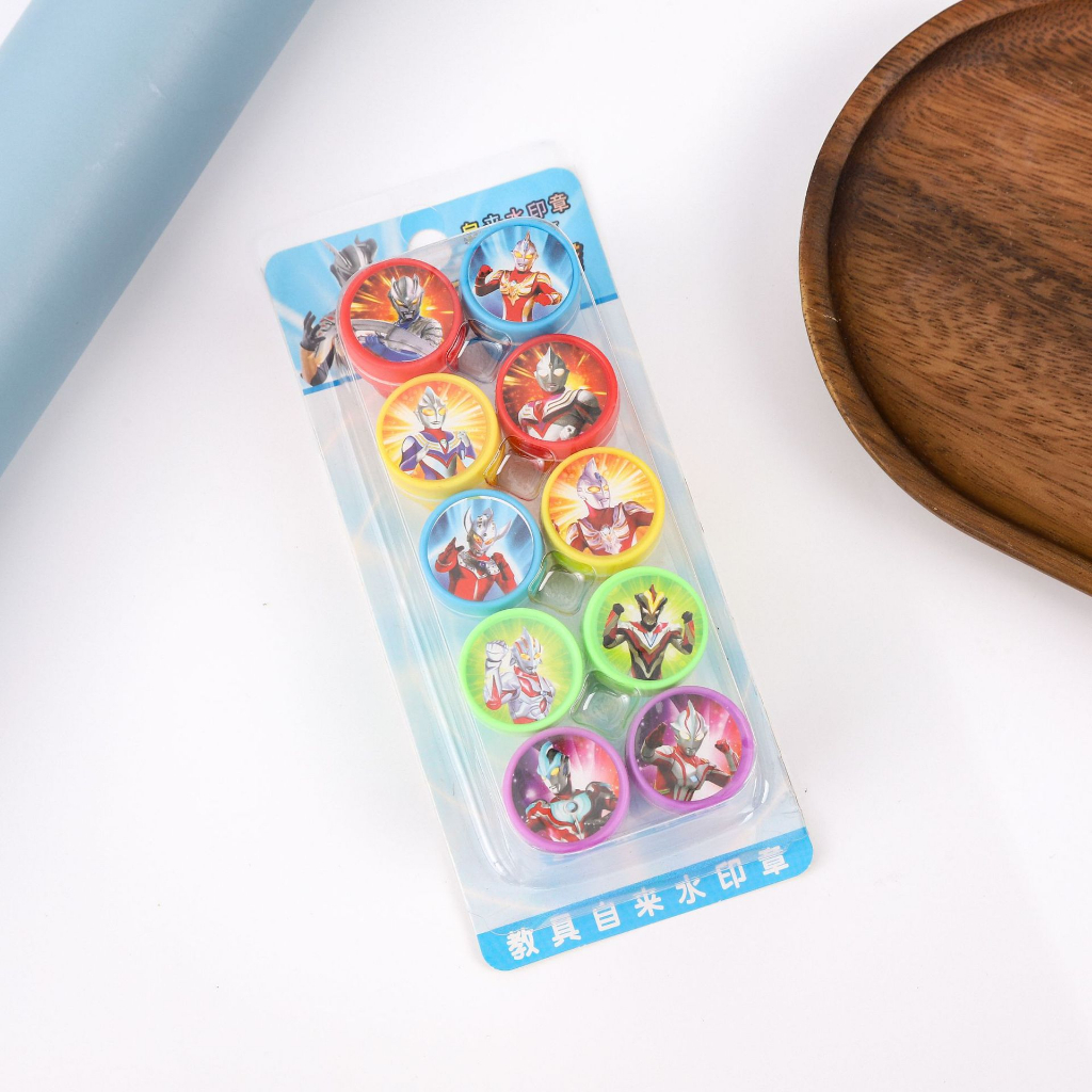 TB 💥Washable Kids Reward Stamp💥 Cartoon Stamp Cop Kanak-kanak Cop Guru ...