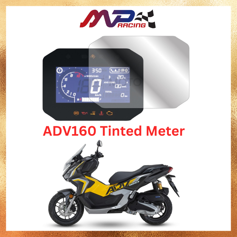 Honda ADV 160 Tinted Meter, Screen Protector Clear HD. TPU. | Shopee ...