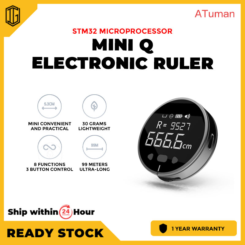 ATuMan Mini Q Electronic Rule STM32 Microprocessor Mini Convenient And ...