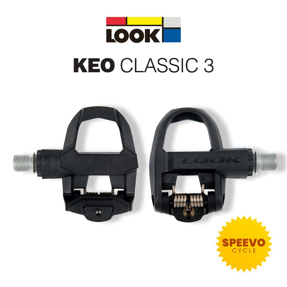 LOOK KEO CLASSIC 3 CLIPLESS CYCLING PEDAL + KEO GRIP CLEAT | Shopee ...
