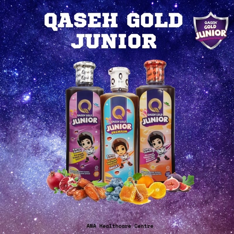 QASEH GOLD JUNIOR | JUS SIHAT ANAK BIJAK DAN HEBAT (430ml) | Shopee ...
