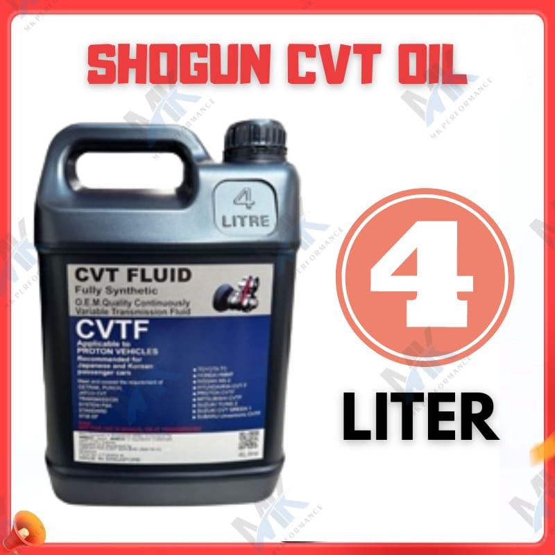 SHOGUN CVT Gear Oil Transmission Fluid for FLX/Preve/Saga VVT/Persona ...
