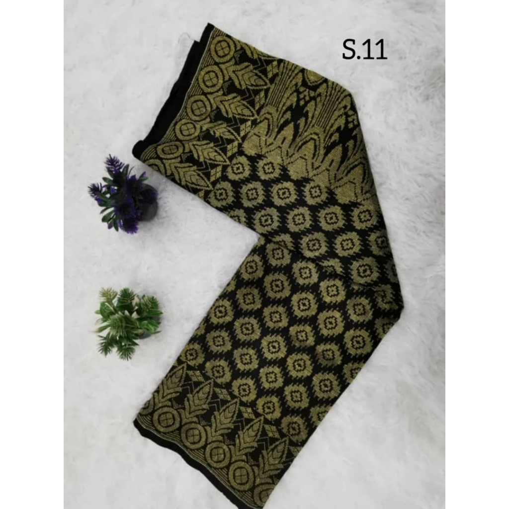 Sampin Songket Kelantan - Tenun Mesin High Quality - Sampin Dewasa ...