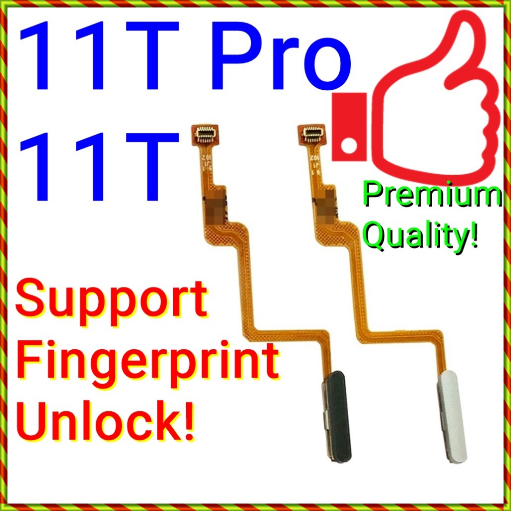 (Support Fingerprint) NEW ORI On /Off Power Volume Button Switch Flex Ribbon Xiaomi 11T Pro ...