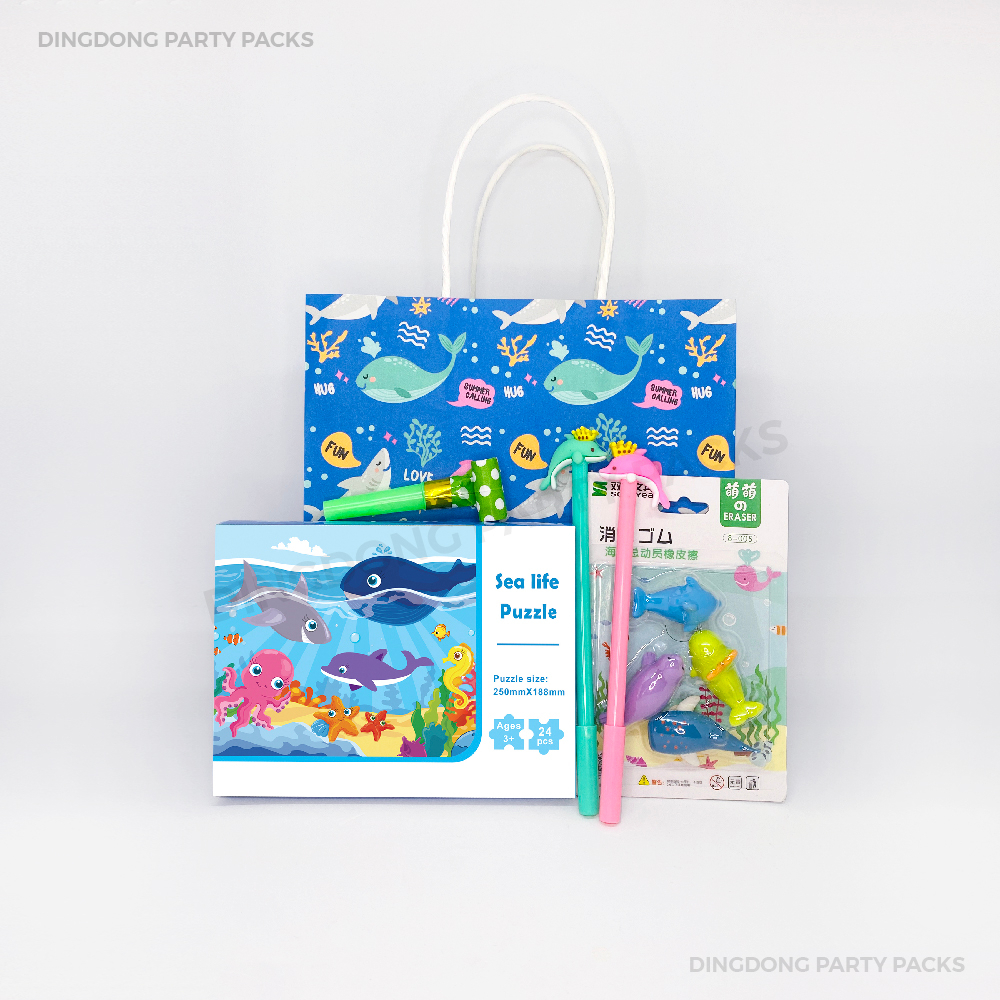 🎂Ready Stock 🐠Ocean / Aquarium /🐬Sealife Theme Birthday Party Pack ...