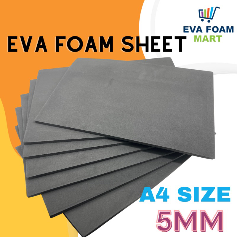 A4 size EVA foam sheet for art/craft/cosplay | Shopee Malaysia