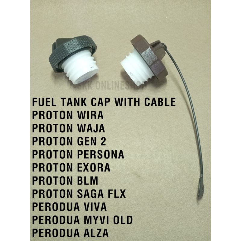FUEL TANK CAP PROTON WIRA, WAJA, GEN 2, PERSONA, BLM, SAGA FLX, VIVA ...