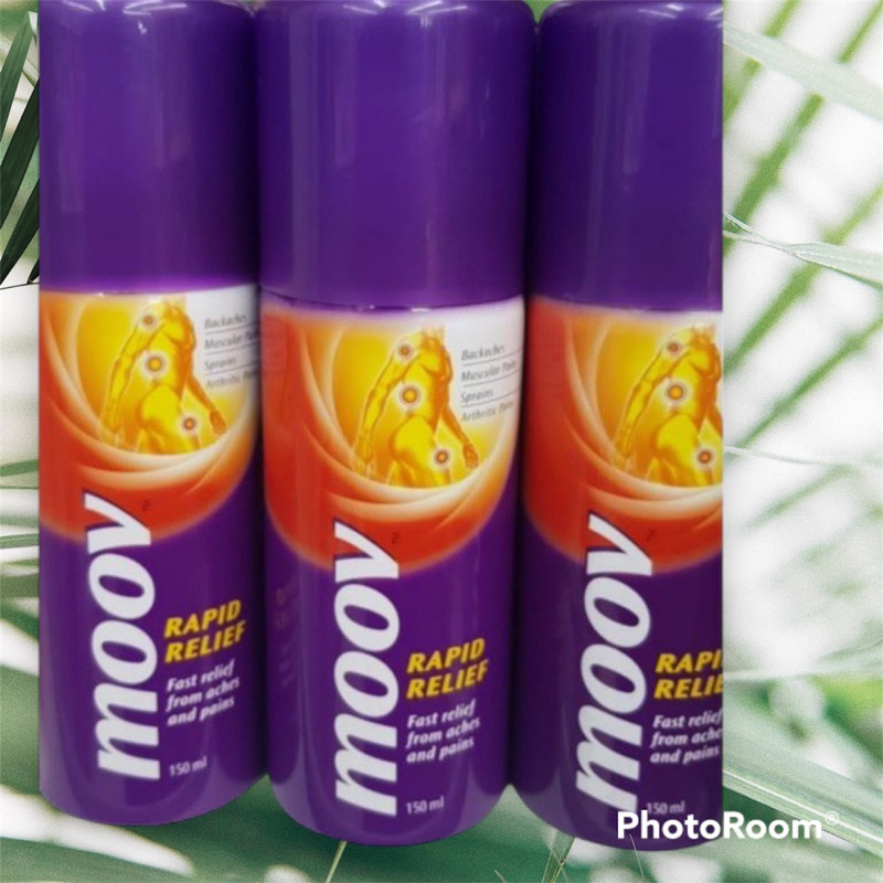 Moov Rapid Relief Spray 150ML | Shopee Malaysia