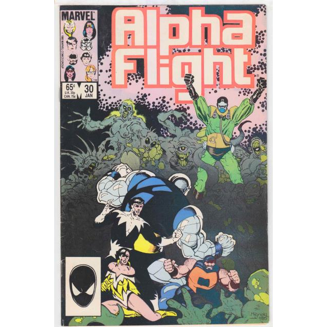 Alpha Flight #30 (1986) 1st The Scramble | Mike Mignola | Shopee Malaysia
