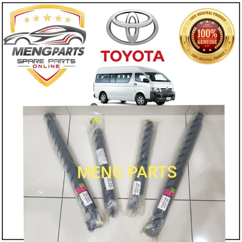 ORIGINAL TOYOTA HIACE VAN KDH200 KDH202 TRH203 TRH222 FRONT ABSORBER & REAR ABSORBER 48511-80169 ...