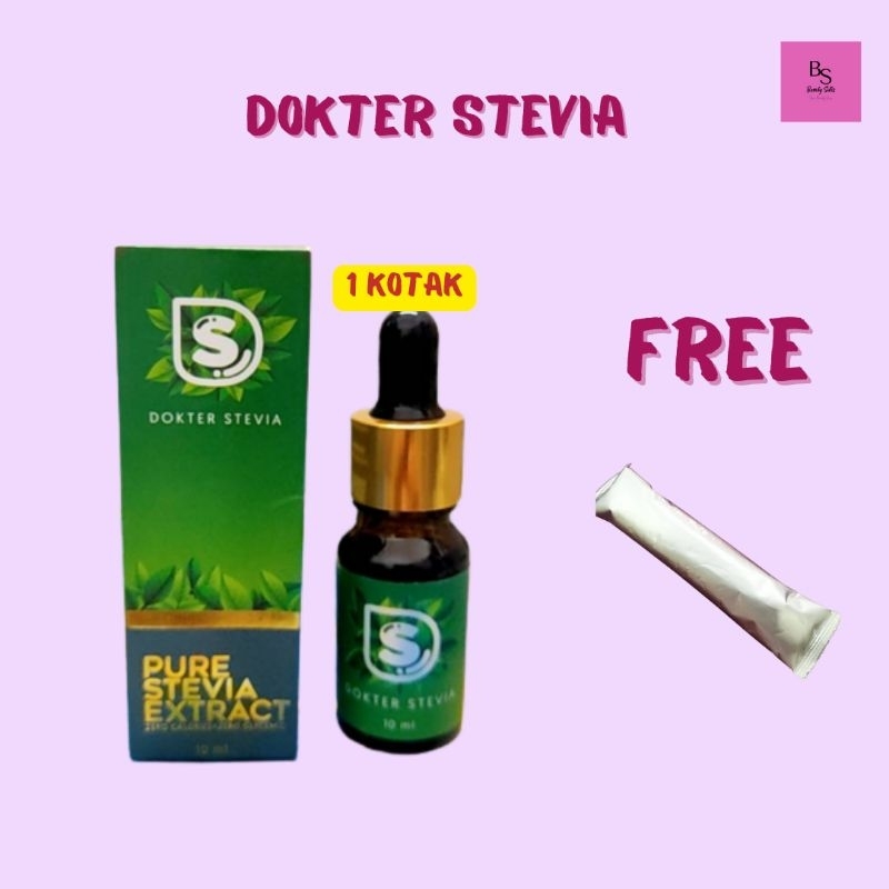 💐Eksklusif Gift💐 - Original Dokter Stevia By Dr Man Ekstrak Daun Stevia Asli Semulajadi Natural ...