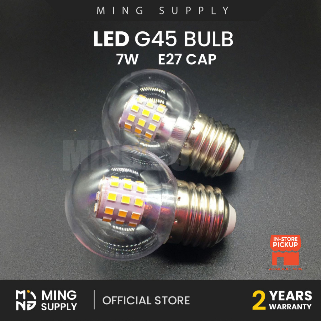 MS_ LED 7W E27 G45 Bulb Round Ping Pong Bulbs Decoration Light Pendant ...