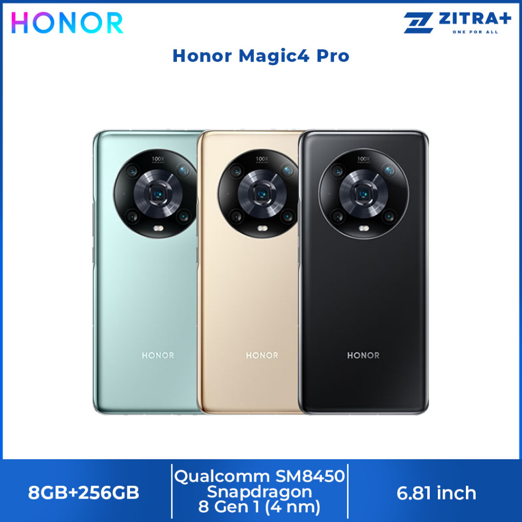 Honor Magic4 Pro | 8GB+256GB | IP68 Water & Dust Resistance | 50MP Wide ...