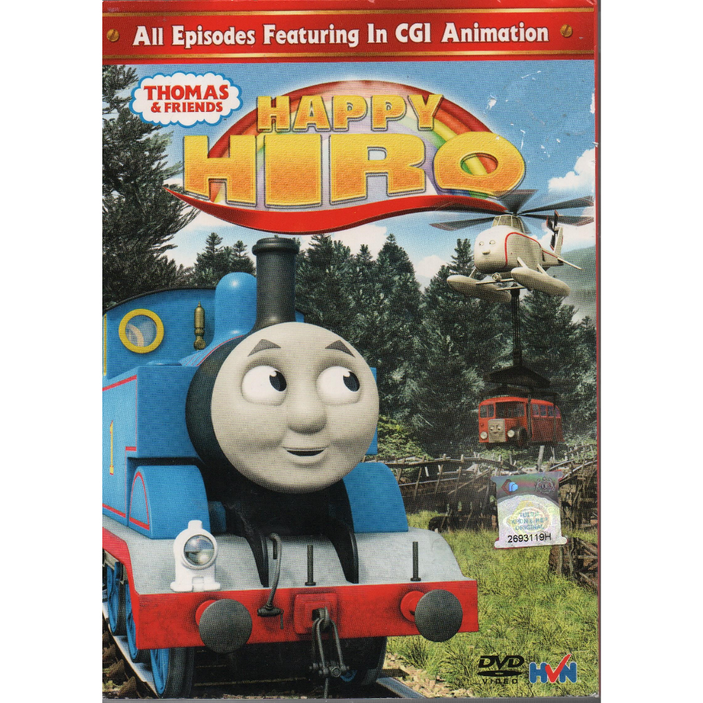 DVD Thomas & Friends - Happy Hiro (4 Episodes) | Shopee Malaysia