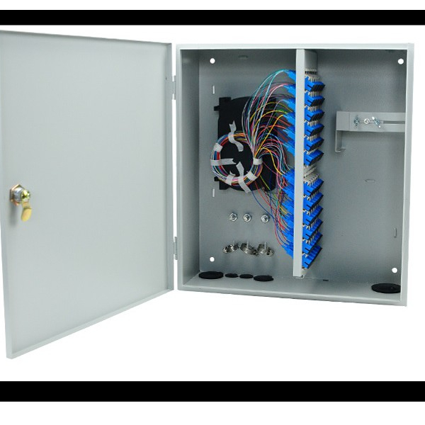FTB FDB Fiber Optic Wall Mounted Metal 24C/48C/96C Termination Box ...