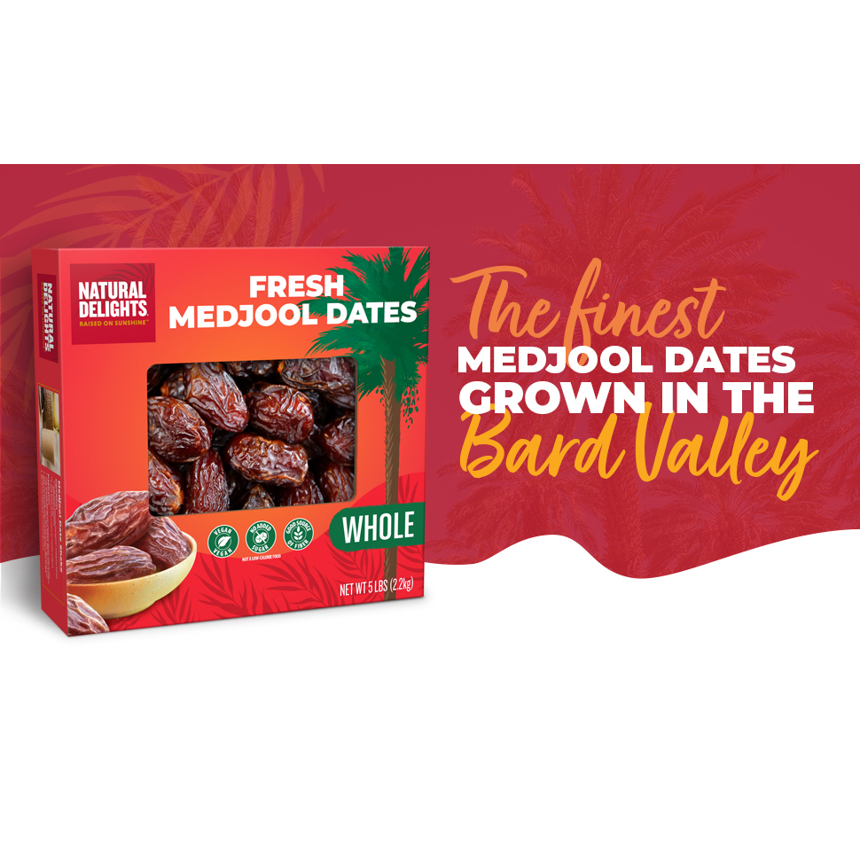 Natural Delights Fresh Medjool Dates, Kurma 1 Kg | Shopee Malaysia