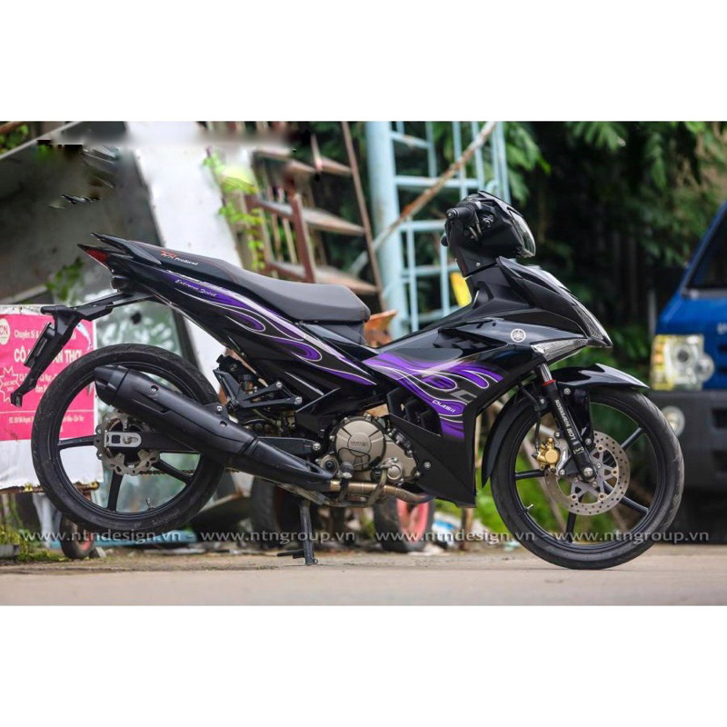 COVERSET HITAM KILAT Y15 V1 V2 API | Shopee Malaysia