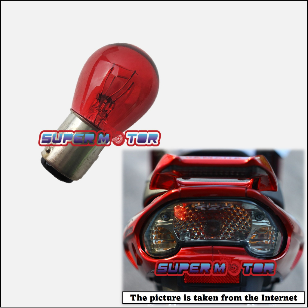 TAIL LAMP LIGHT MENTOL MERAH BULB RED REAR Y125 Y125ZR 125Z | Shopee ...